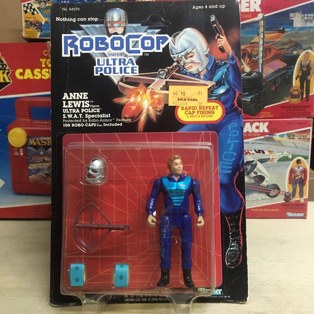 Kenner Toys Vintage 1988 ROBOCOP & THE ULTRA POLICE ANNE LEWIS | Shopee ...