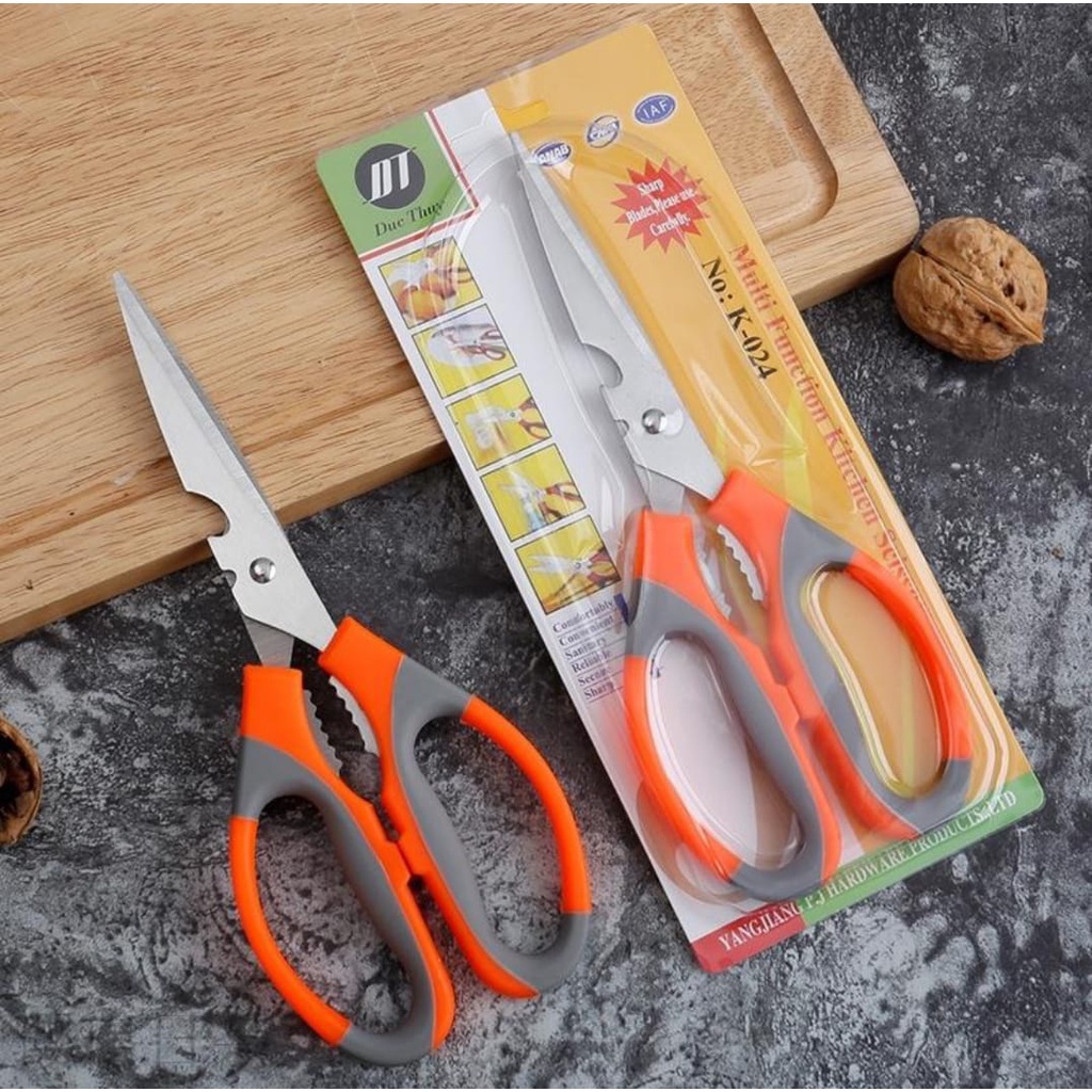 Stainless Steel Kitchen Scissors / Gunting Dapur / 廚房剪刀 | Shopee Malaysia