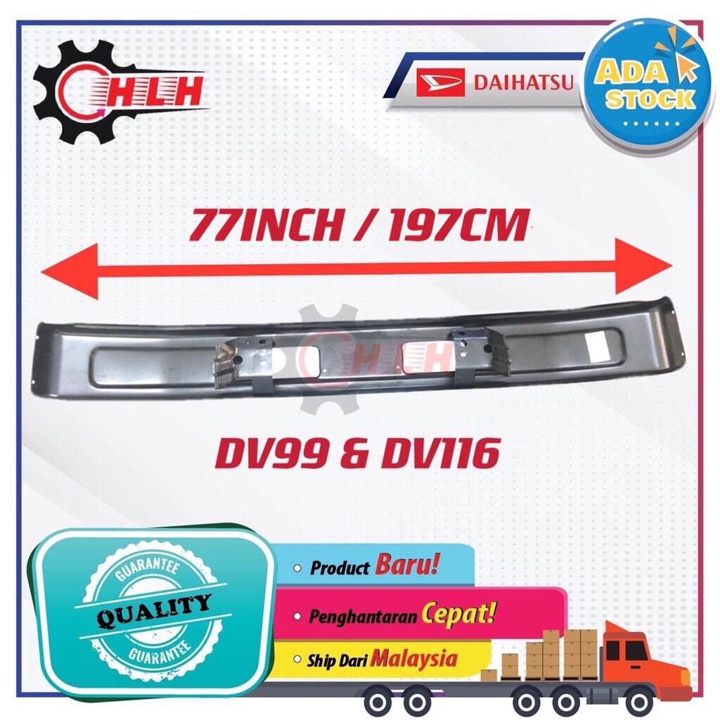 Daihatsu Delta DV57 DV58 DV99 DV116 Front Bumper (Iron, Black) Bumper ...