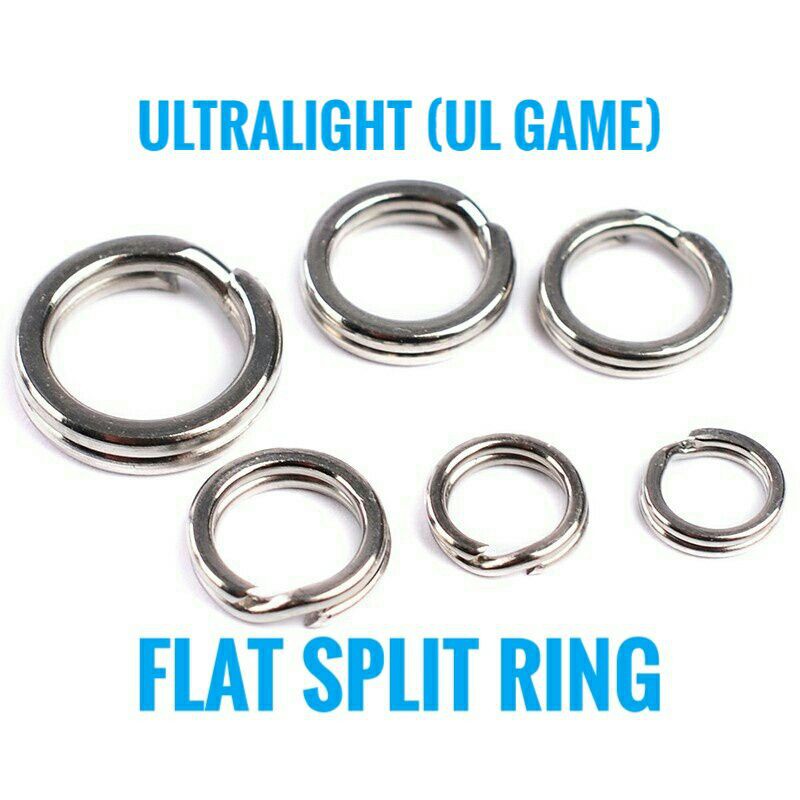 🔥🔥Flat split ring jig🔥🔥 ultra light game (15pcs/pack | Shopee Malaysia