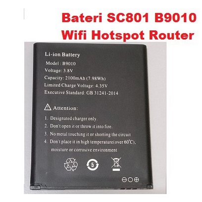 B9010 battery B9010 A56618 SC801 SC-801 M10 D306 Portable 4G Mobile ...