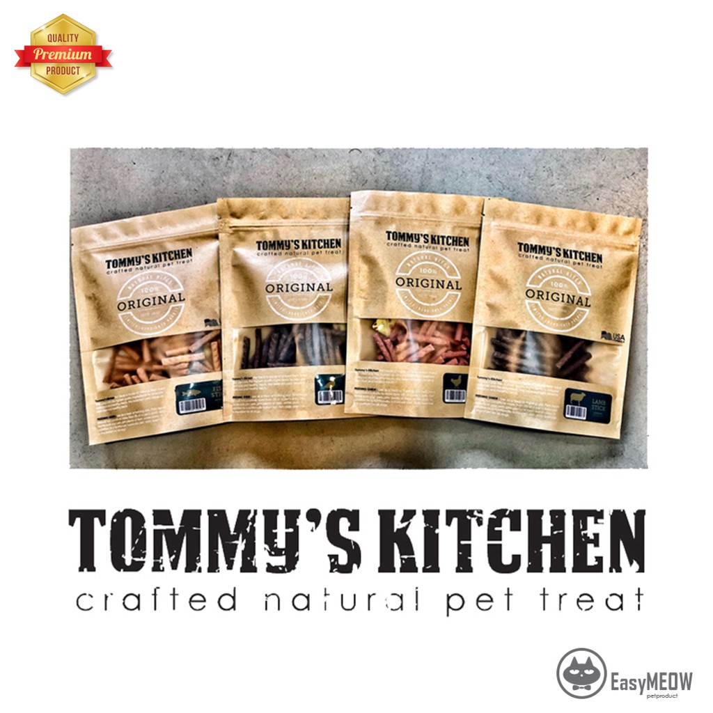 Tommy’s Kitchen Premium Snack Food -Short Stick -Dogs 100g (Lamb ,Fish ...