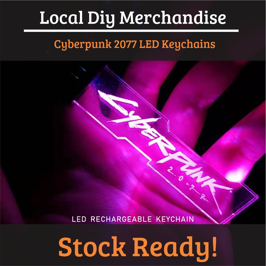 Cyber Punk 2077 LED Keychain | Shopee Malaysia