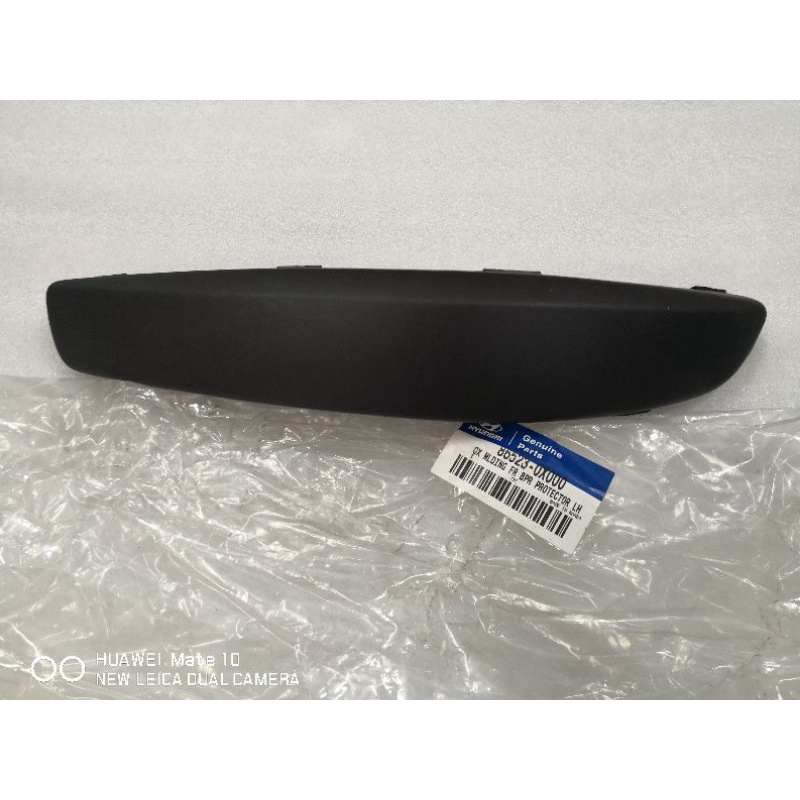 HYUNDAI I10 2008 FRONT BUMPER MOULDING/ PAD LEFT) PASSENGER SIDE) 86523 ...