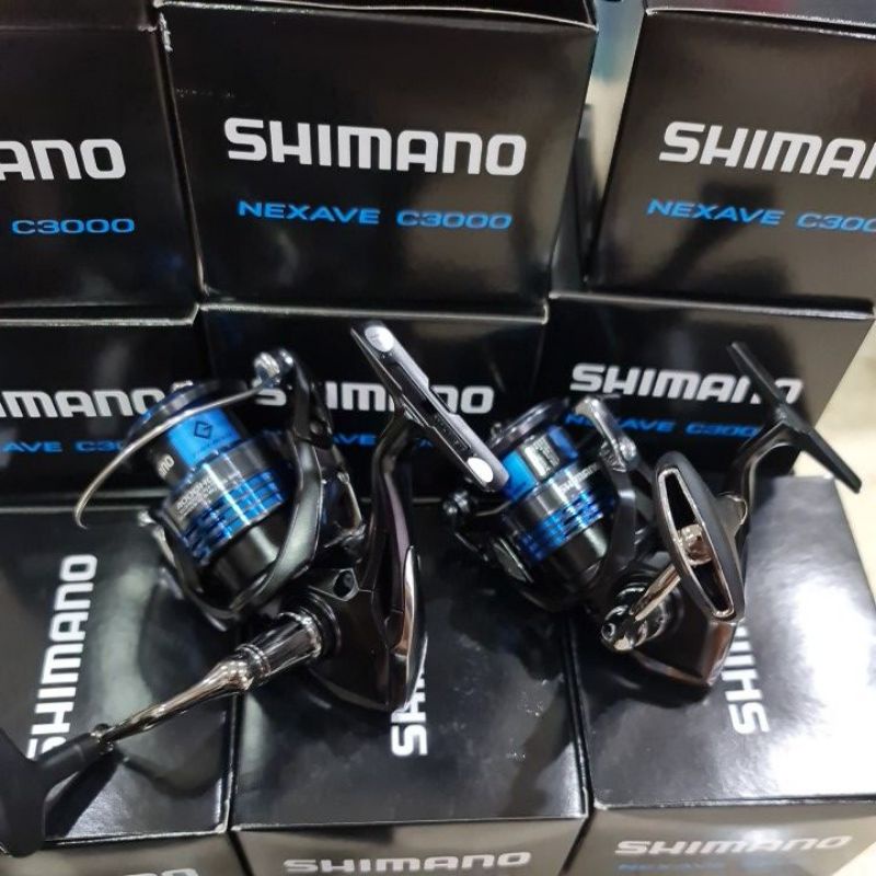 2021New Shimano Reel Nexave FI-2500,c3000,4000,4000hg | Shopee Malaysia