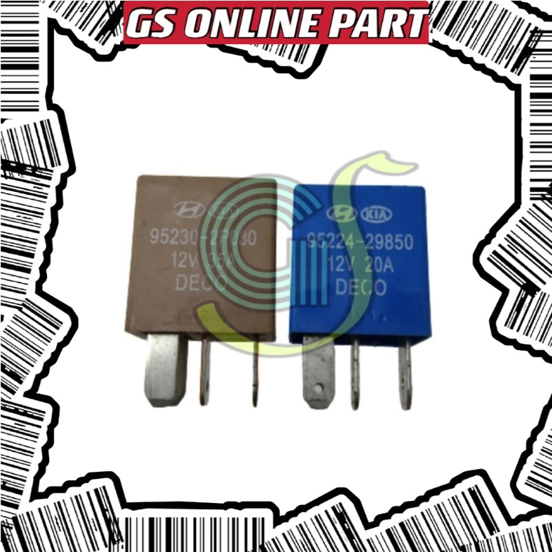 Fan Relay Proton Exora Preve 20A 35A Pw857017 Pw857015 Micro Relay ...