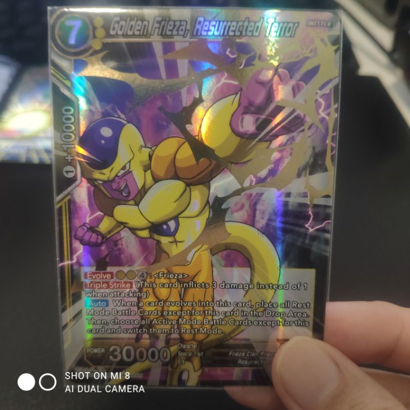 Dragon Ball Super CCG TCG I BT1-086 SR Golden Frieza, Resurrected Terror (foil) | Shopee Malaysia