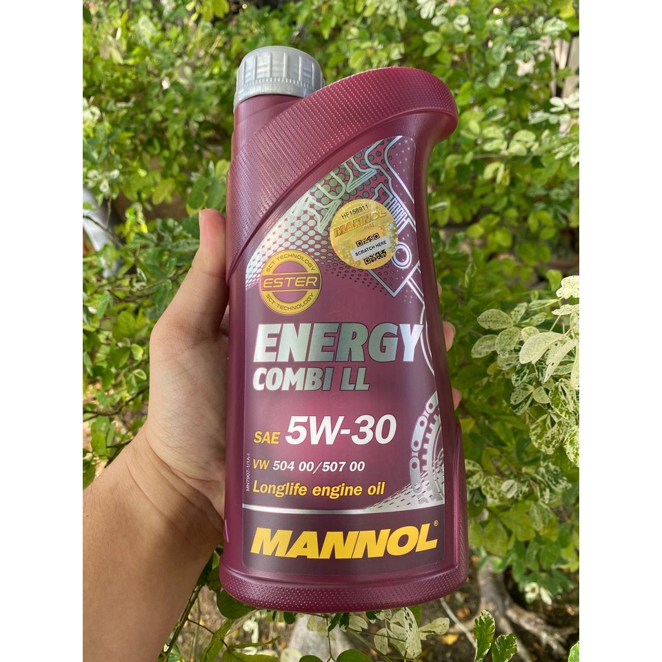 MANNOL 7907-1L Energy Combi LL 5W30 Fully Synthetic Engine Oil (1Liter ...