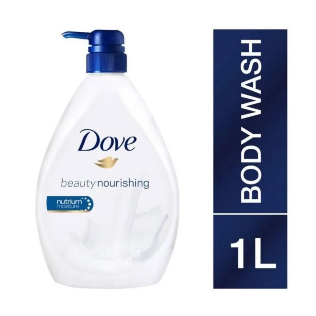 Dove Shower Gel Beauty Nourishing Body Wash Nutrium Mosture 1 Liter ...
