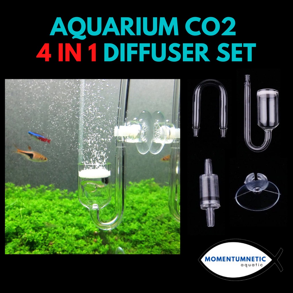 🔥READY STOCK🔥 Aquarium CO2 Diffuser Set 4 in 1 | Shopee Malaysia