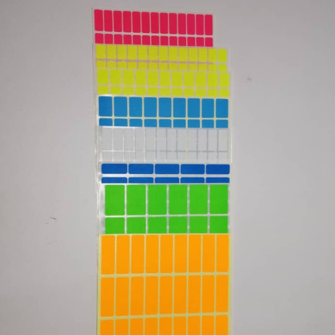 Astar Square Self Adhesive Colour Label Sticker ( 10's / pkt ) [Part1/3 ...