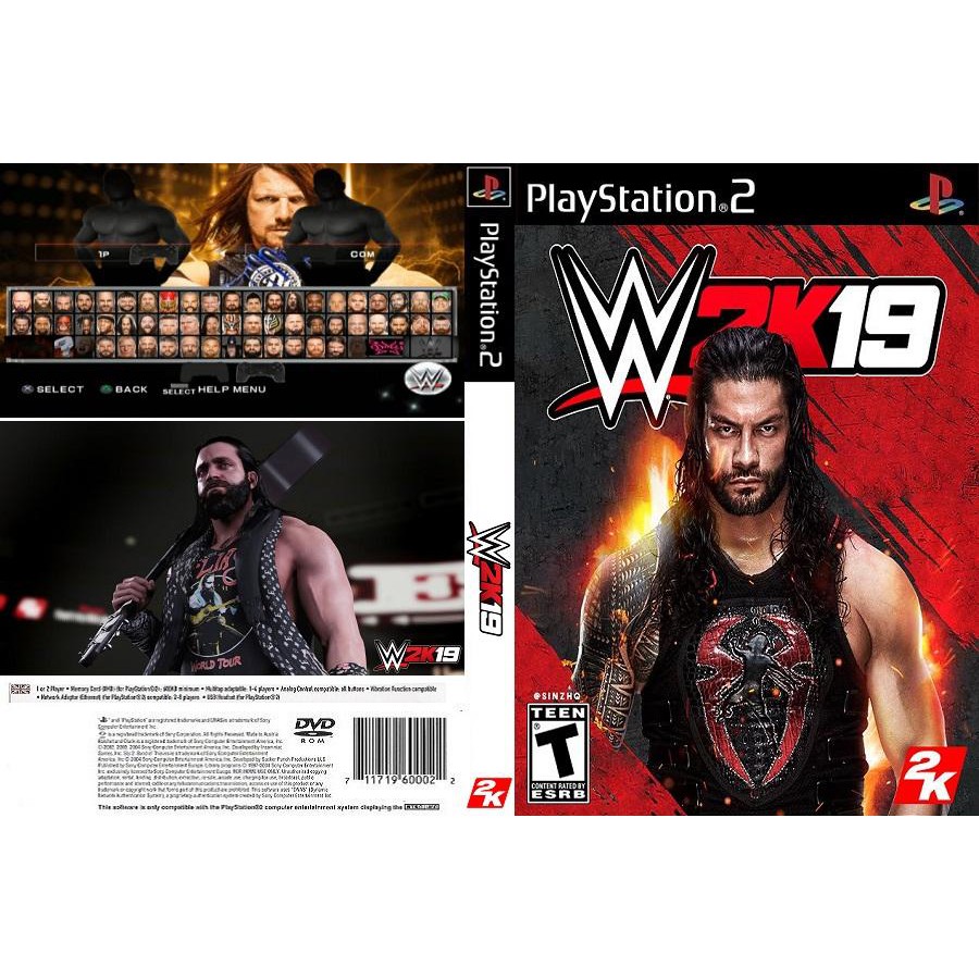 Ps2 Games Collection WWE SMACKDOWN VS RAW 2K19 | Shopee Malaysia