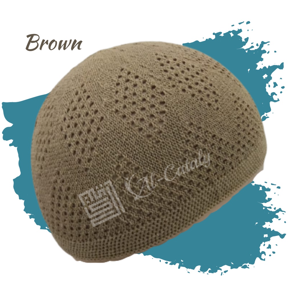 AlCataly : KOPIAH KAIT TURKI TURKEY KOPIAH UMRAH KOPIAH HAJI (FREE SIZE ...