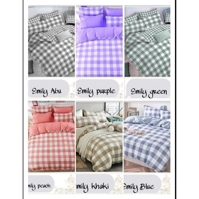 Emily Bed Sheet Box Uk 120x200cm | Shopee Malaysia