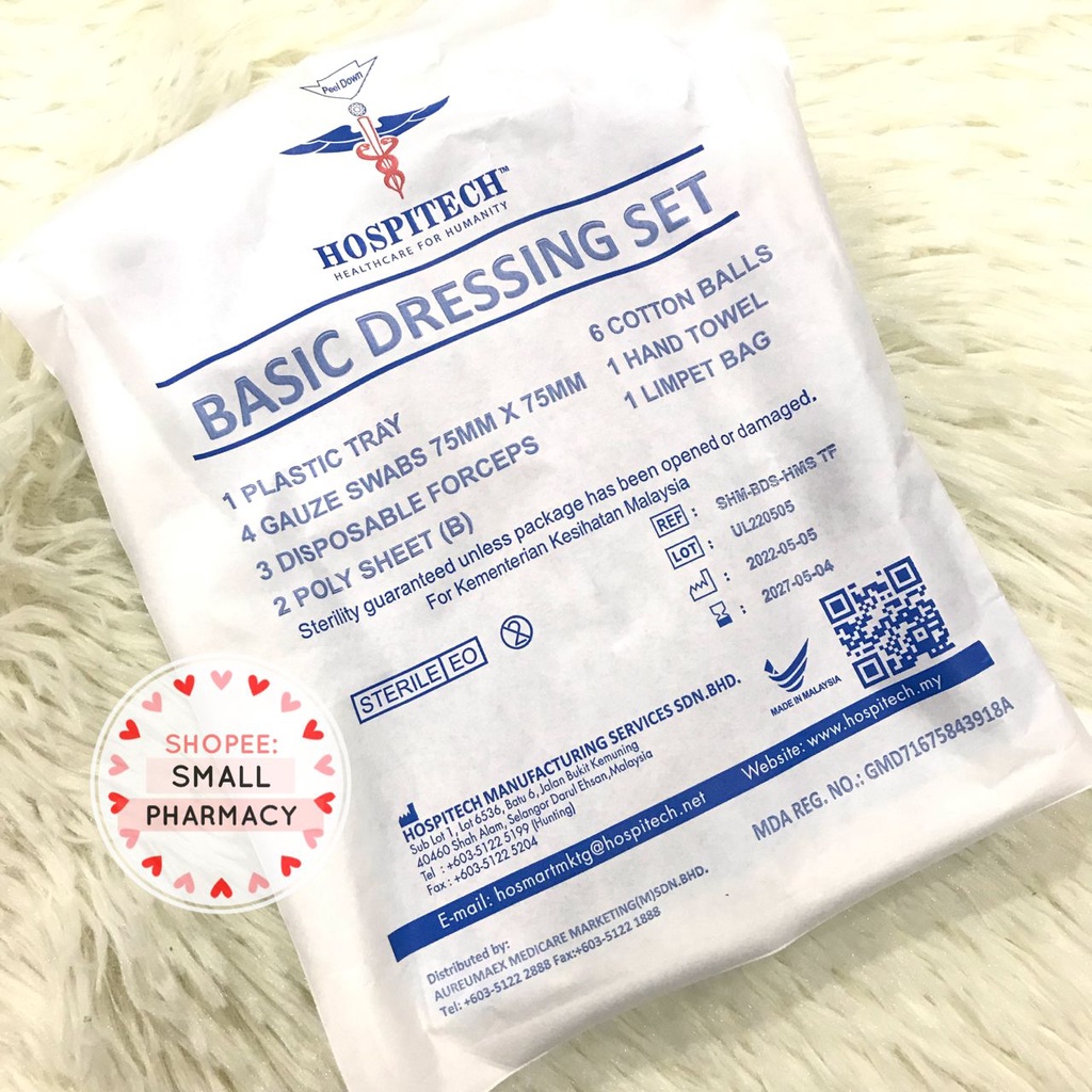 Hospitech Basic Dressing set 1 pack [ Random Packing Depends On Stock Availability ] 301530 ...