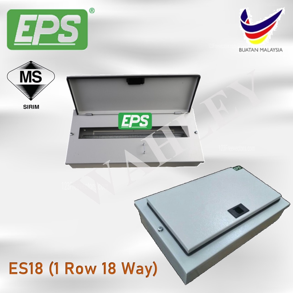 EPS ES18 1Row 18Way | ES22 1Row 22Way Metal Clad Enclose DB Box ...