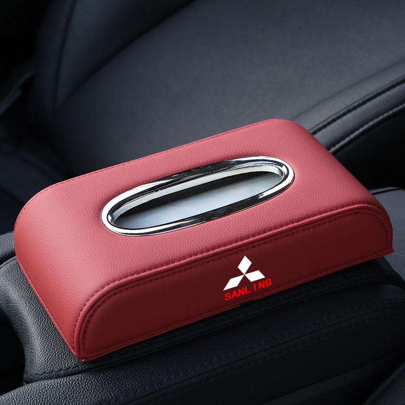 (Tissue Box)Mitsubishi Premium Leather Car Tissue Box outlawed ...