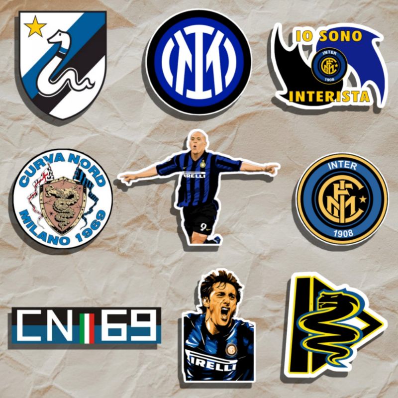 Stickers / STICKER / CUTTING STICKER / INTER MILAN STICKER / INTERISTI ...