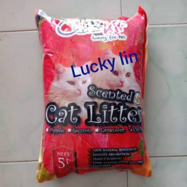 KARGO Lump scented sand cub n kit 5l CUB N KIT 4KG / cat litter ...