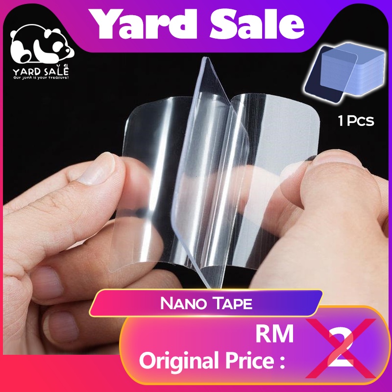 Yard Sale - Transparent Strong Nano Double Sided Adhesive Sticker ...