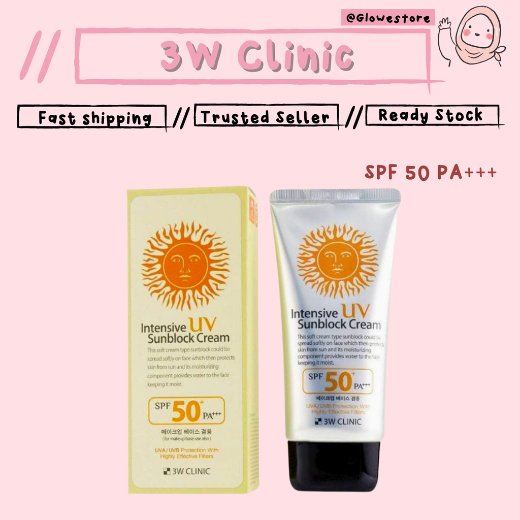 [POSTTODAY] 3W Clinic Insentive uv sunscreen /3W clinic sunblock ...