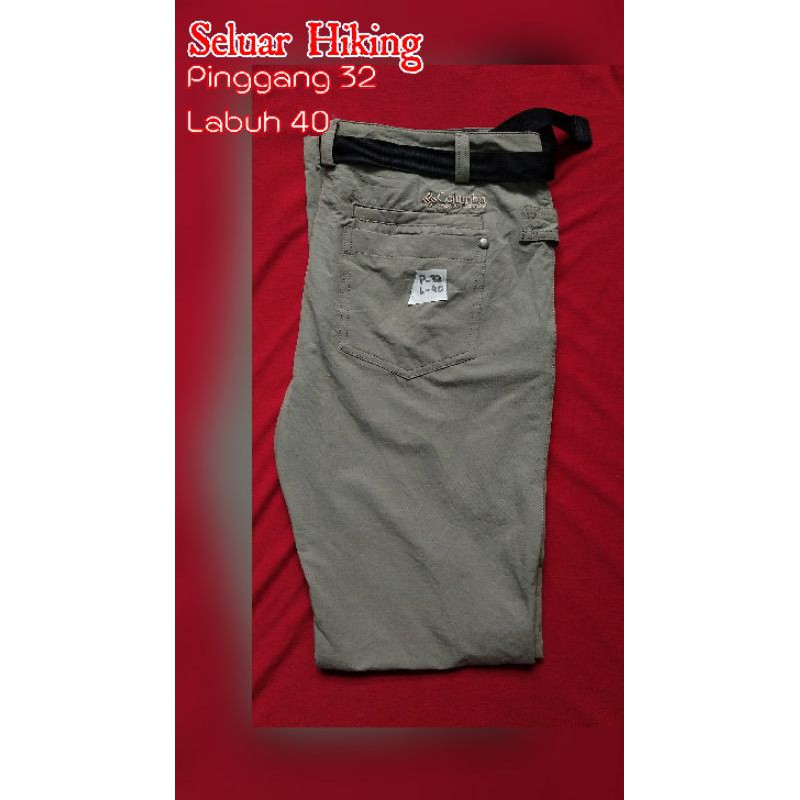 Bundle seluar hiking | Shopee Malaysia