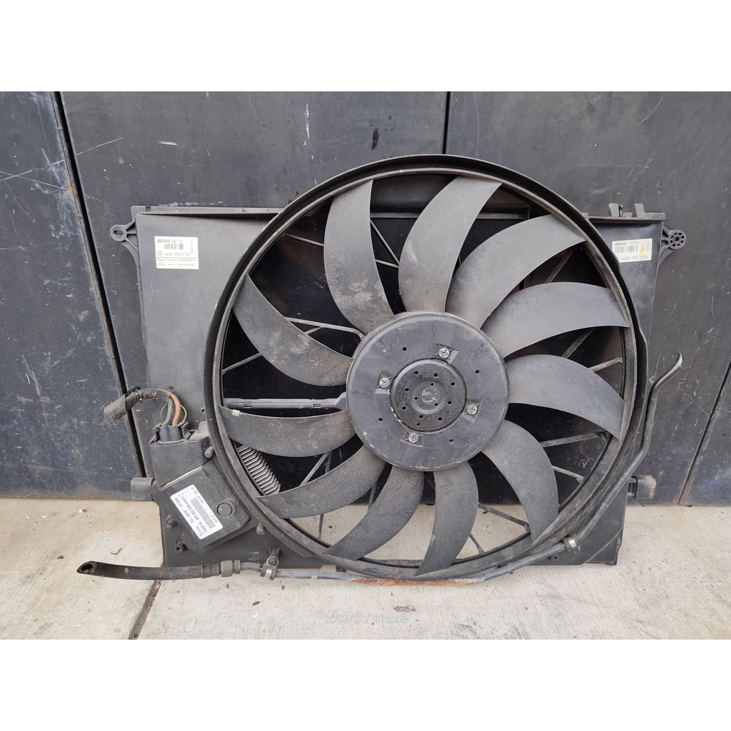 Original Mercedes Benz W220 S Class 2003-2006 Fan Motor A220 500 01 93 ...