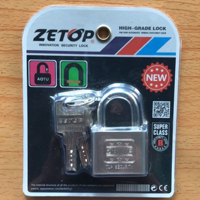 Zetop 4 Inch Lock | Shopee Malaysia