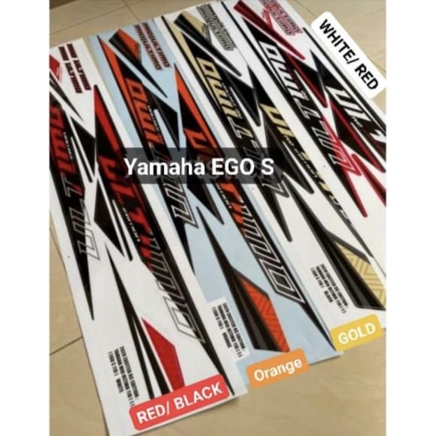 Stripe yamaha Ego S / Mio ultimo (1) sticker exciter RC 2020 | Shopee ...