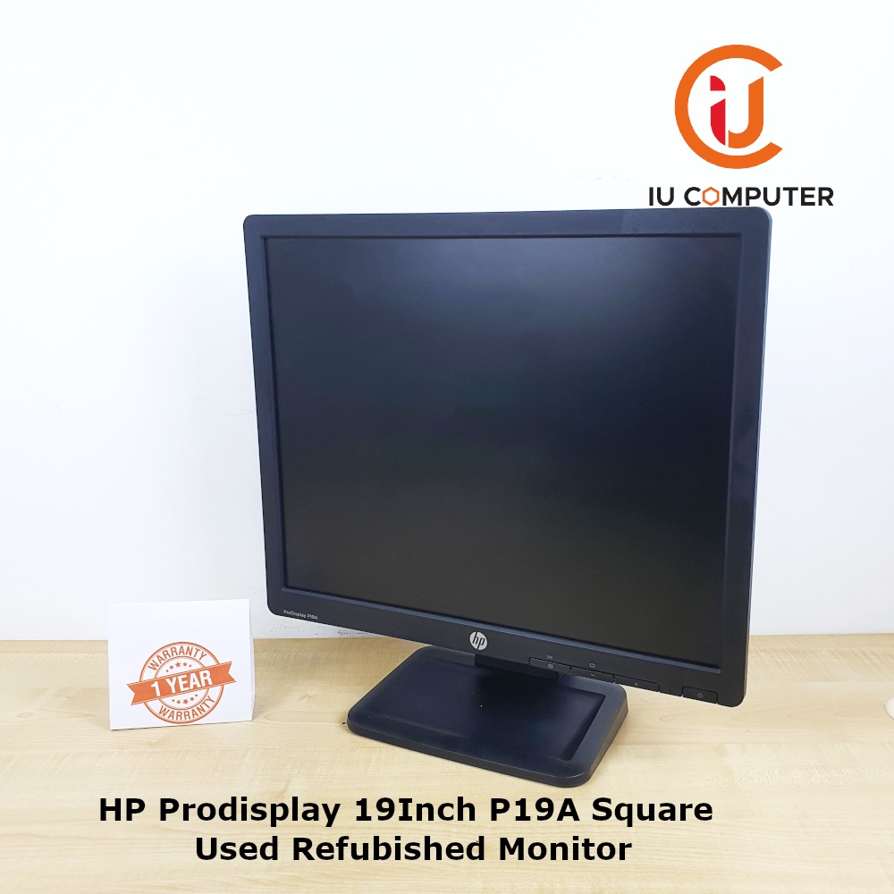 HP Prodisplay P19A 19inch Square LED backlit LCD Used Refurbished ...