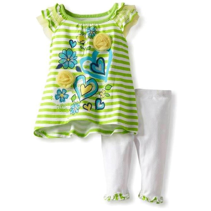 JUMPING BEANS GREEN GIRL SET ( SIZE 2Y - 6Y ) | Shopee Malaysia