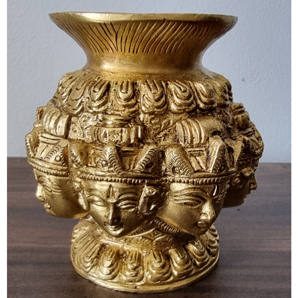 Brass Ashtalakshmi Puja Kalash / Kalayam / Pooja Lota | Shopee Malaysia