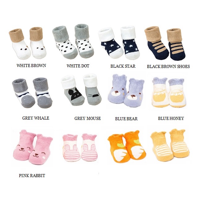 Cute Baby Sock - Boy/Girl/ Set(Boy/Girl) | Shopee Malaysia