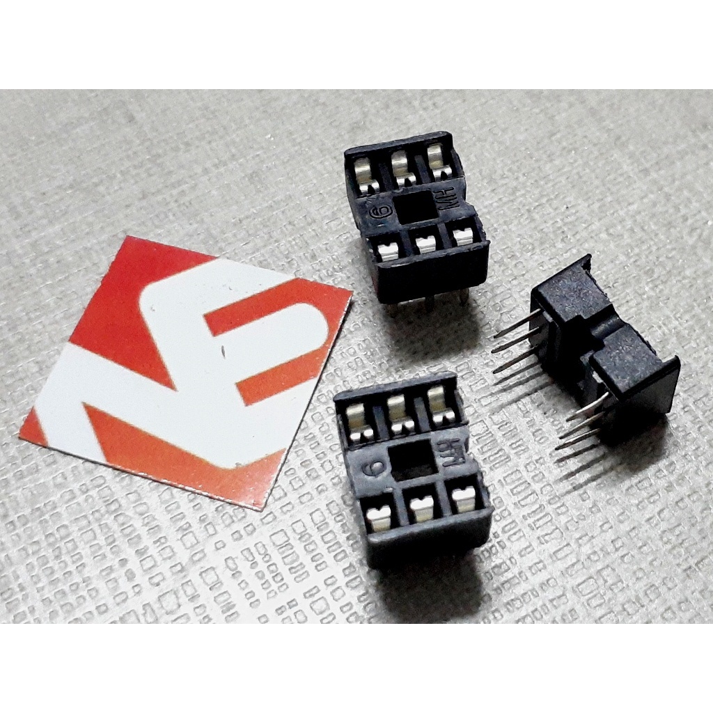 IC Socket 6 Pin 3 Unit DIP Chip Base 6P 8 Pin | Shopee Malaysia