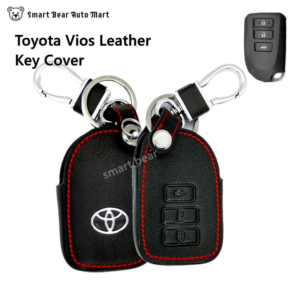 Toyota Vios 2013 - 2021 Keyless/ Smart Entry/ Push Start Leather Remote ...
