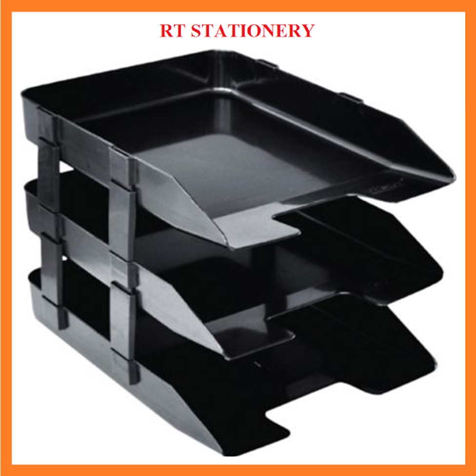 Astar & Niso Document Tray 3 Layer 3 Tier File Desk Organizer Rack ...