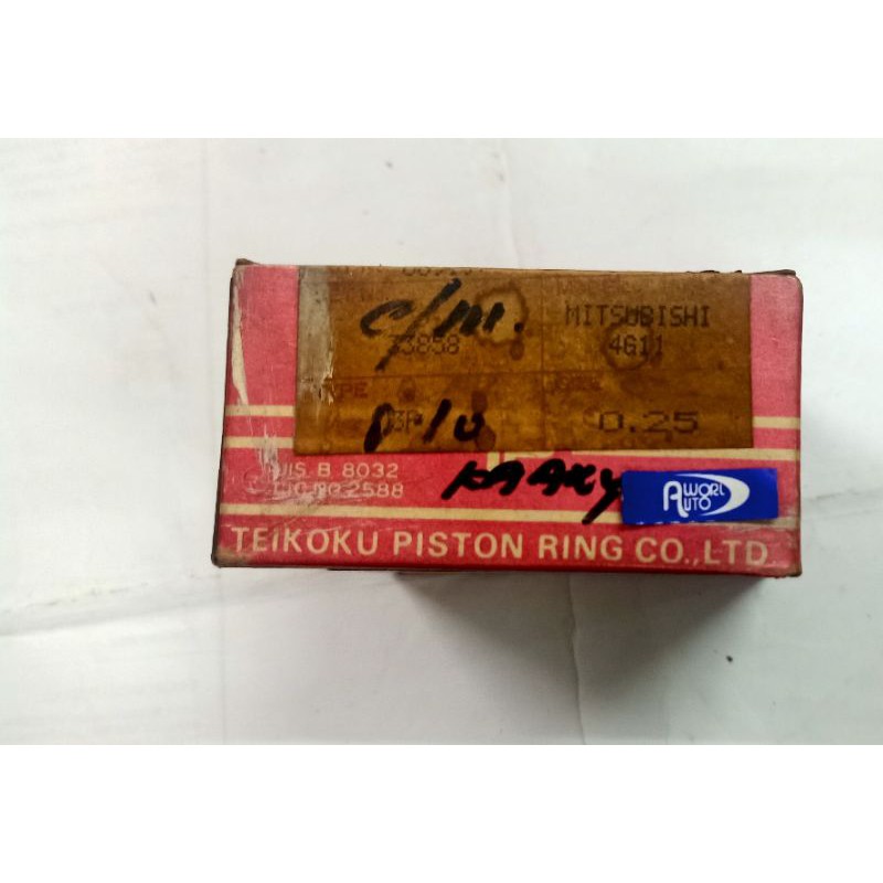 MITSUBISHI 4G11 SIZE 010/0.25 PISTON RING SET(33858) | Shopee Malaysia