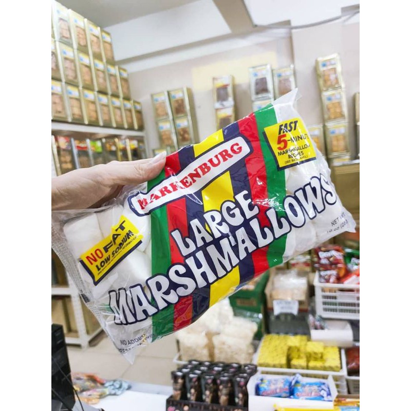 Markenburg Large Plain White Marshmallows 283g | Shopee Malaysia