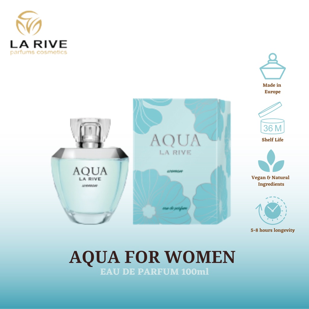 La Rive Aqua Woman edp (100ml) | Shopee Malaysia