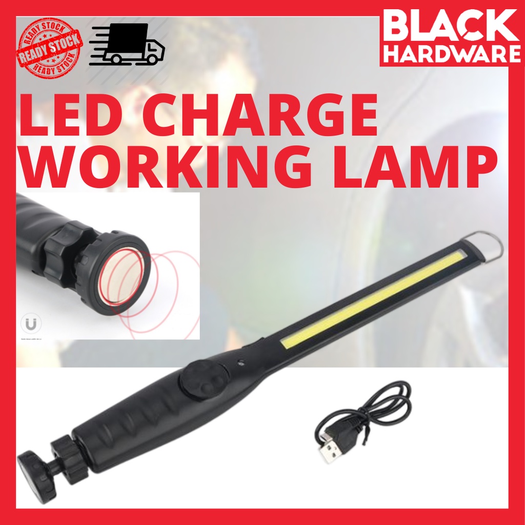 Black Hardware Led Hand Worker Lamp Lampu Kejer Adjustable Brightness ...