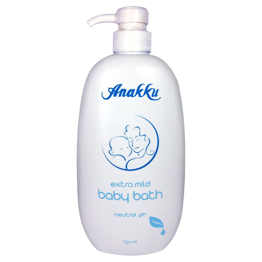 Anakku Baby Bath 100ml (B100) / 200ml (B200) / 750ml (B750) | Shopee ...