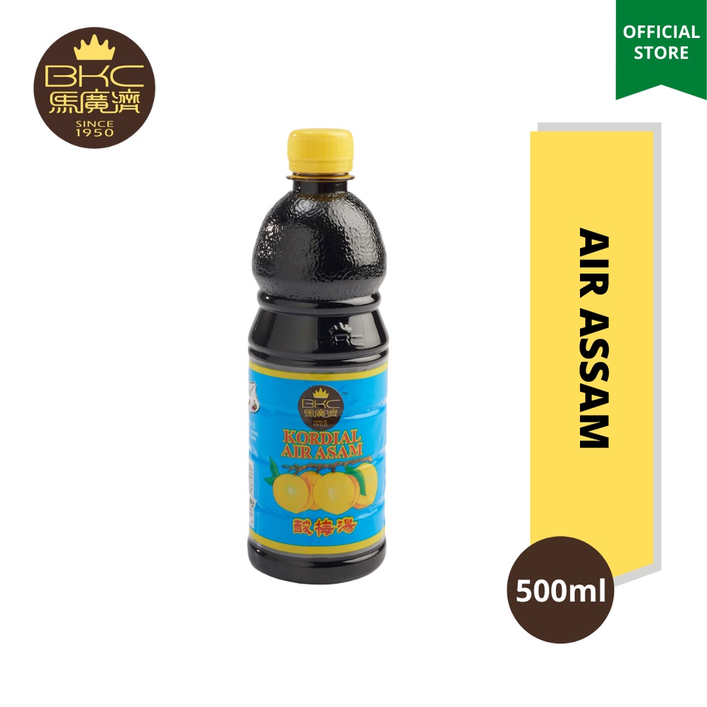 【BKC 馬廣濟】Kordial Air Asam (Sour Plum Cordial) 馬廣濟酸梅湯 500ml (Bundle ...