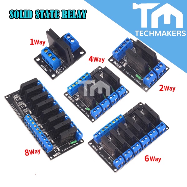 Solid State Relay (SSR) Module 1/2/4 Channel – AC Load | Shopee Malaysia