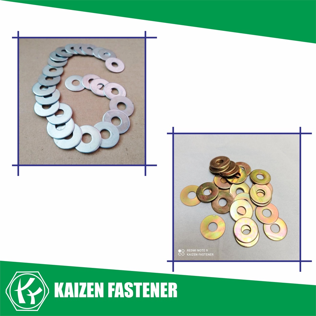 M6 Width Thickness ~1mm Width Ring Plate (Washer Plate) | Shopee Malaysia