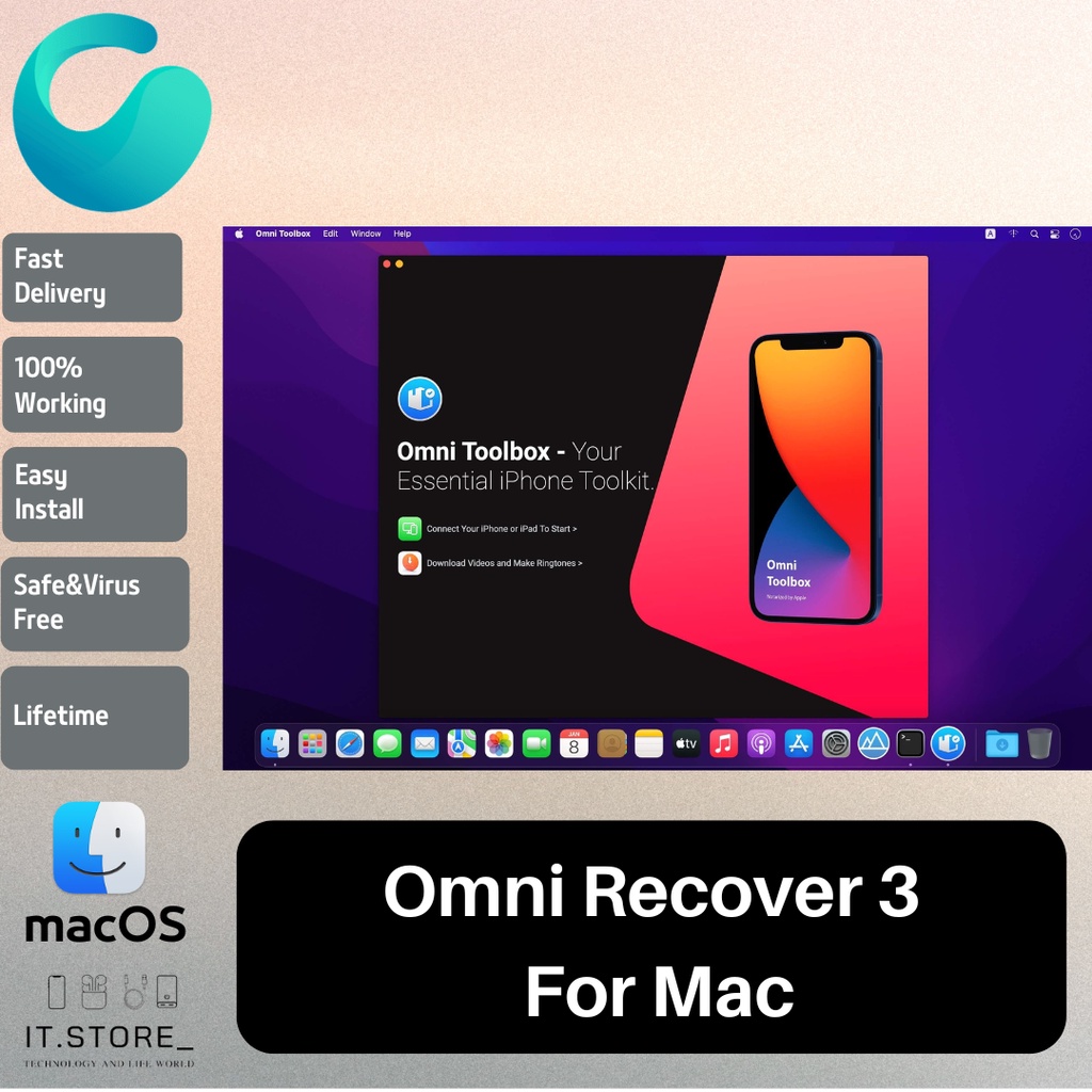 Omni Recover 3 Lifetime for Intel and M1 Chip Apple Silicone MacOs ...