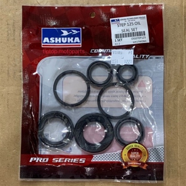 SUZUKI STEP STEP 125 ENGINE OIL SEAL SET ASHUKA | Shopee Malaysia