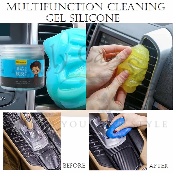 Ideally Magic Cleaning Gel Putty Car Keyboard Console Laptop Super Cleaner Dust 160g 70g ...