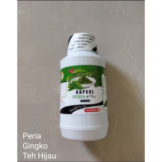 200 Kapsul Peria Plus (Peria, Gingko Biloba, Green tea) | Shopee Malaysia