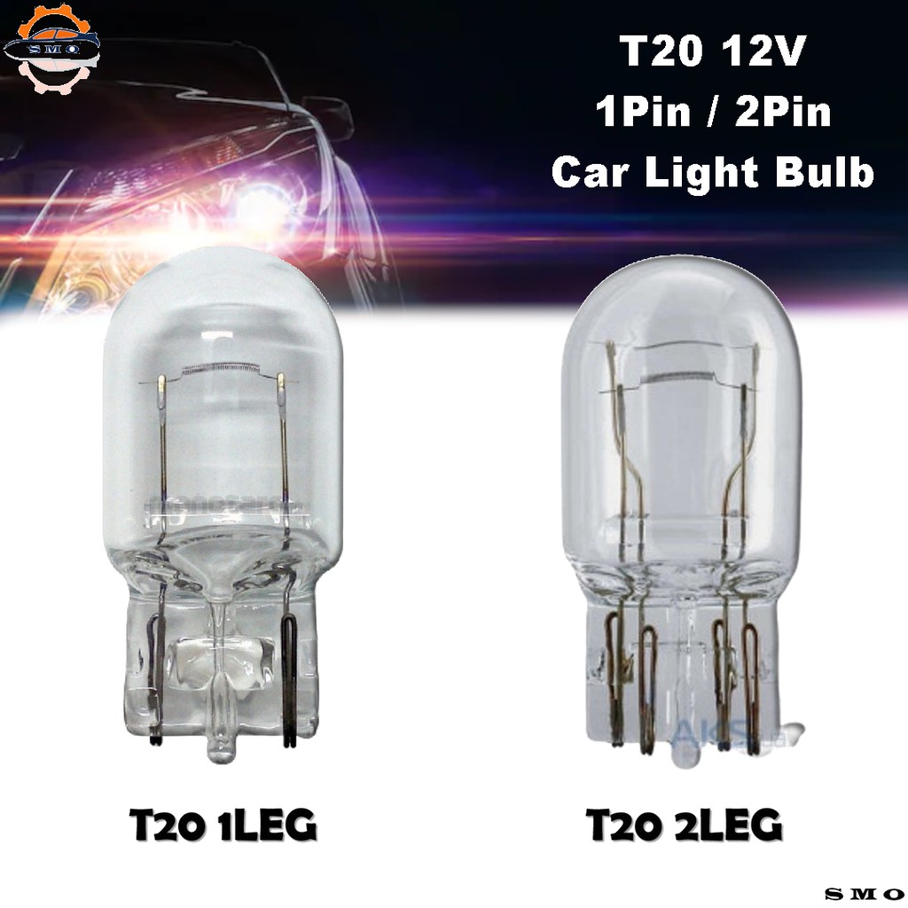 T20 12V Car Light Bulb Lampu Kereta Break Bulb Lampu Belakang Signal ...