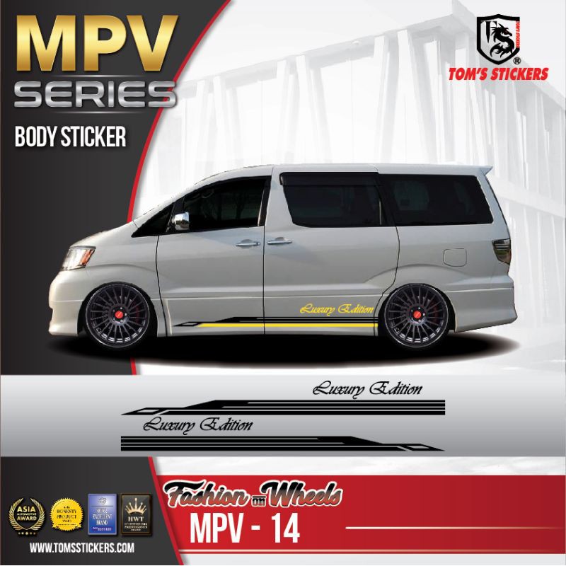 MPV body sticker set | Shopee Malaysia